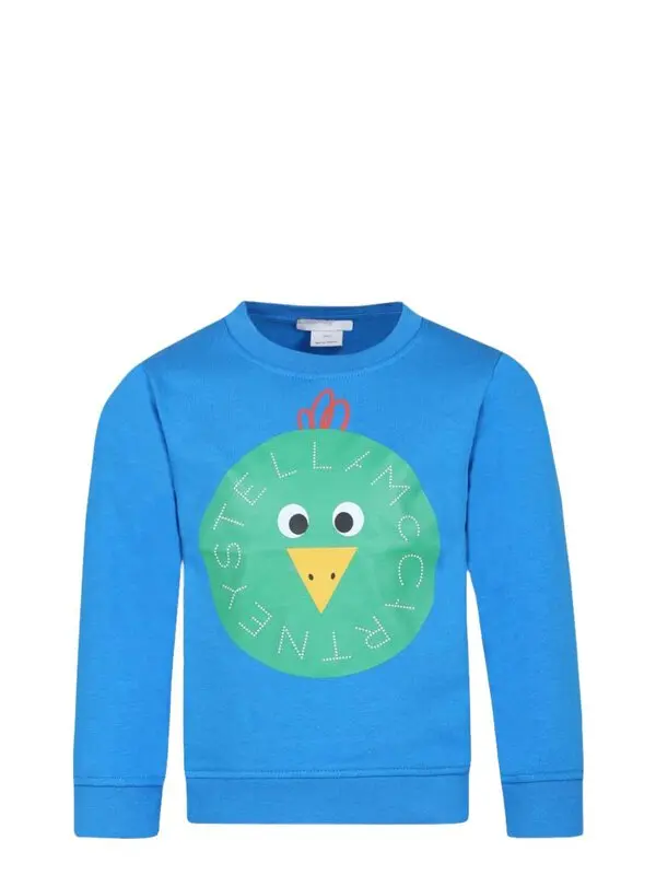 Stella McCartney Cotton Sweatshirt - Azure