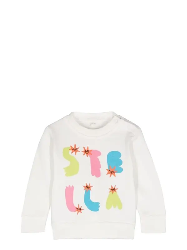 Stella McCartney Long Sleeve Sweatshirt - Ivory