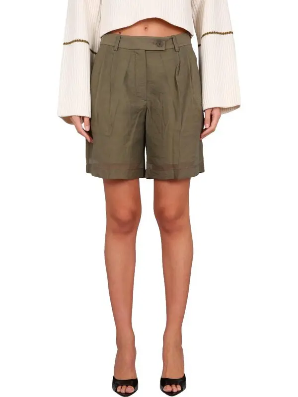 Helmut Lang Short - Military Green