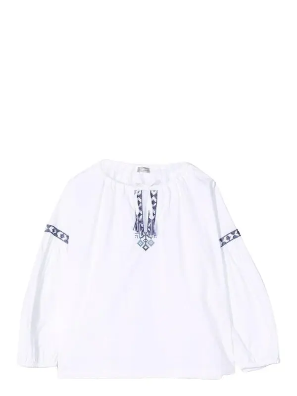 IL GUFO Long Sleeve Shirt - White