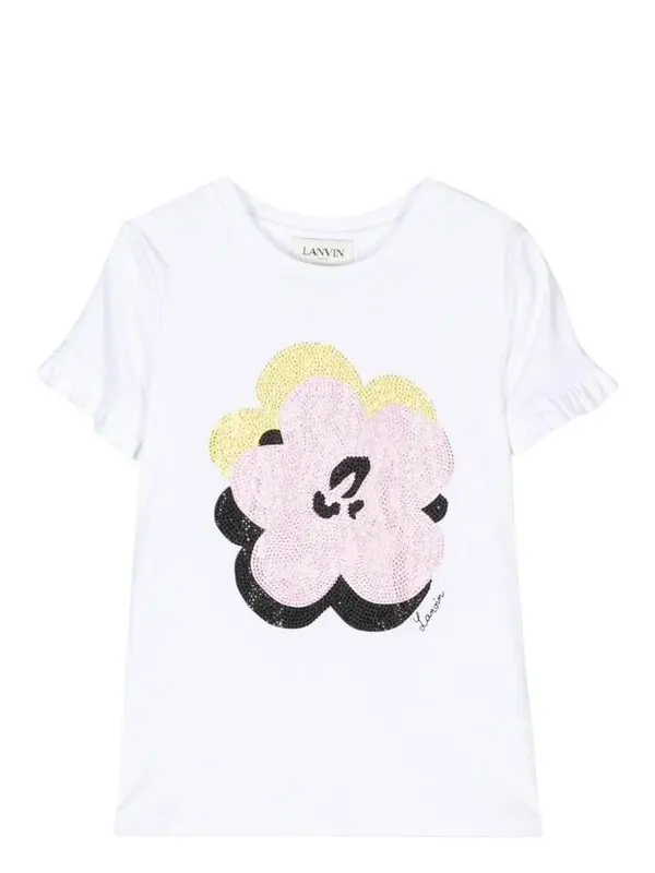 LANVIN Mc Daisy T-shirt - White