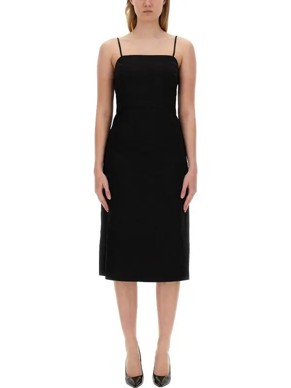 Theory Midi Dress - Black
