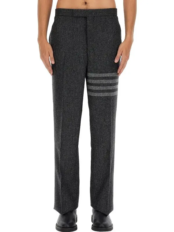 Thom Browne Tweed Pants - Grey