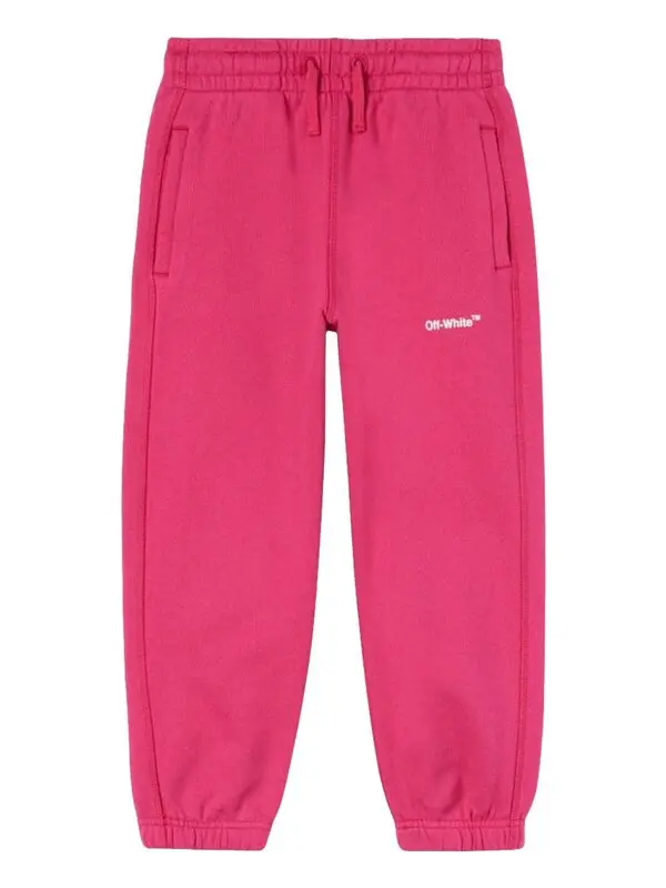 Off-White Rubber Arrow Sweatpants - Fuchsia