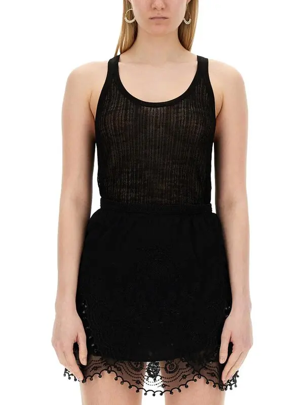 Isabel Marant Dorsia Top - Black