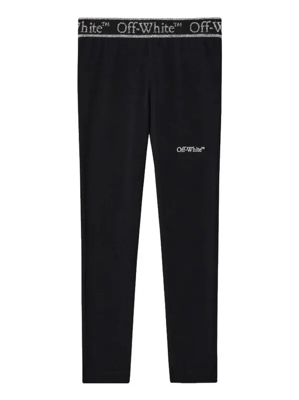 Off-White Bookish Logo Band Legging - Black