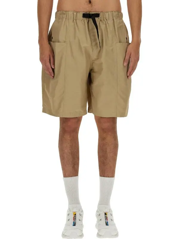 SOUTH2 WEST8 Belted Bermuda Shorts - Beige