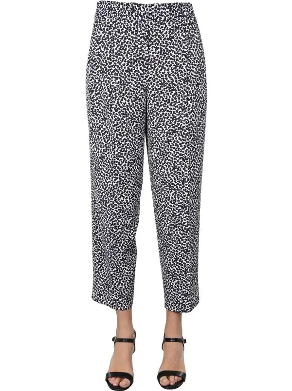 Michael Kors Straight Fit Trousers - Animalier