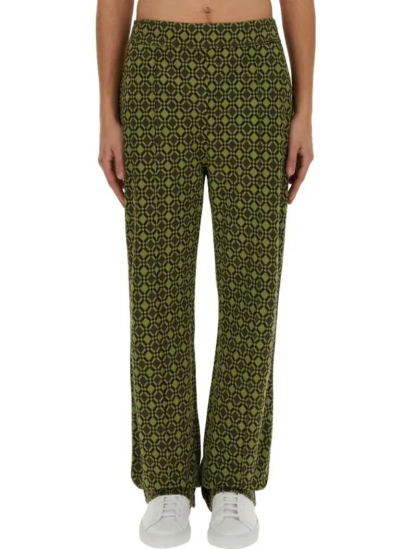 WALES BONNER Trousers - Green