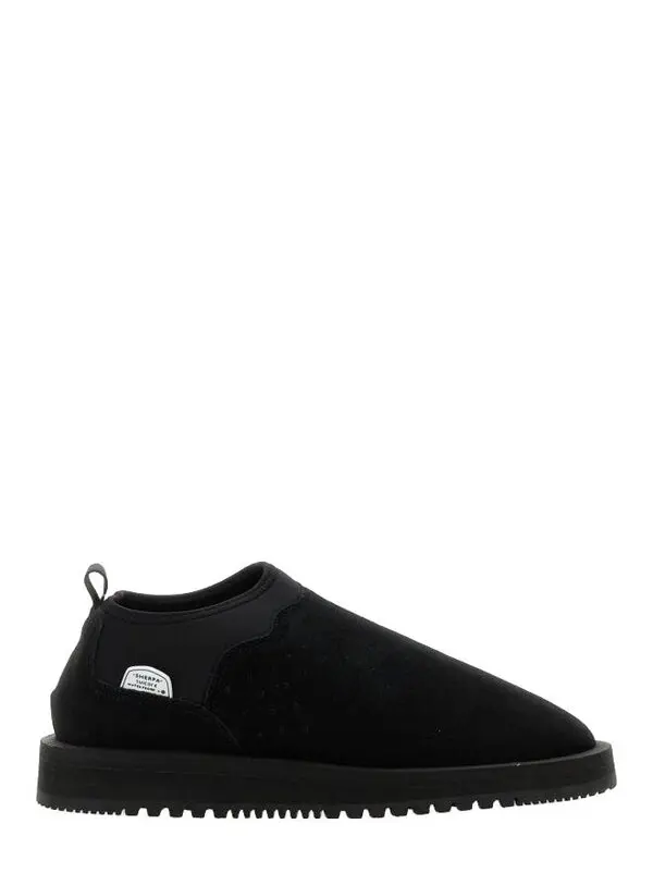 Suicoke Suede Upper Sneakers - Black