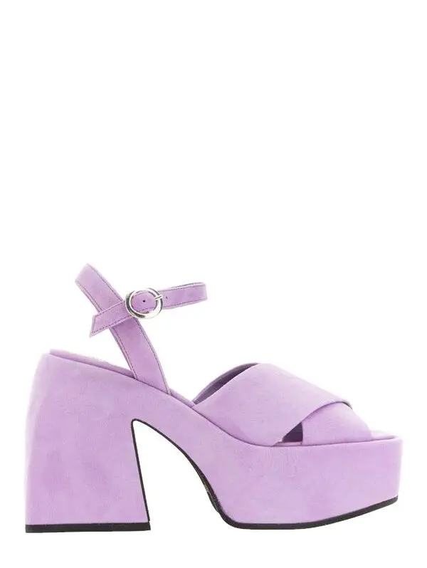 NODALETO Bulla Joni Platform Pumps - Lilac