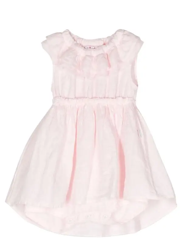IL GUFO Dress With Ruffle Collar - Pink