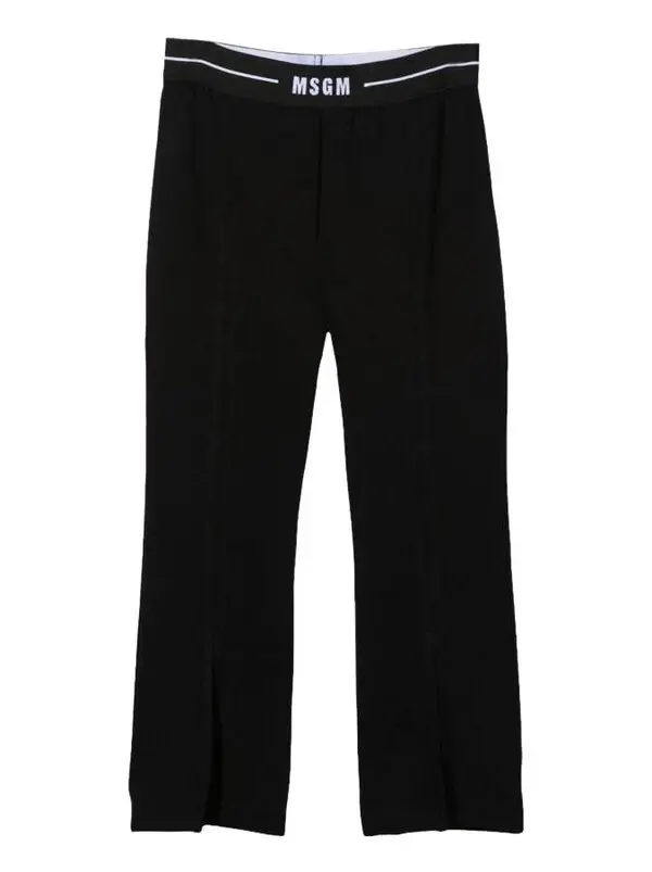 MSGM Milan Stitch Pants - Black
