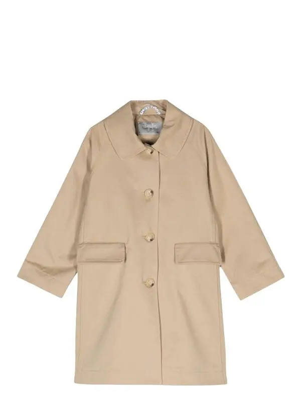 IL GUFO Cotton Trench Coat - Beige