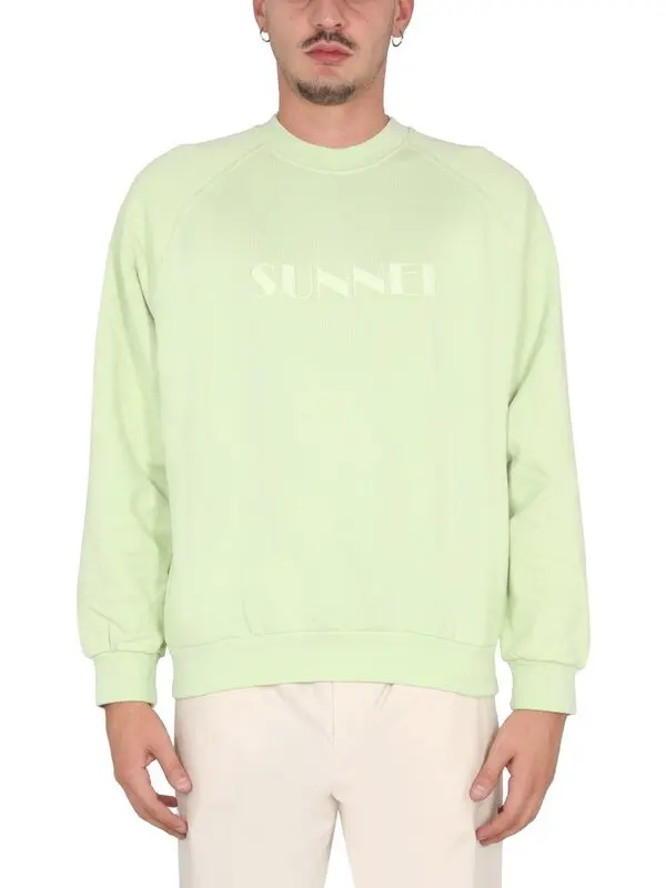 Sunnei Crewneck Sweatshirt - Green