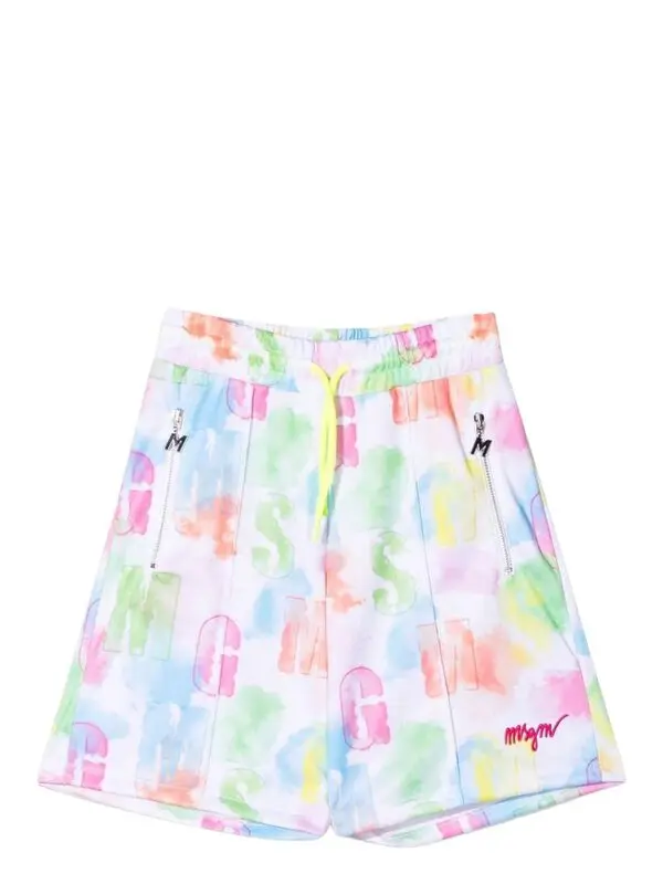 MSGM Bermuda Shorts - Multicolour