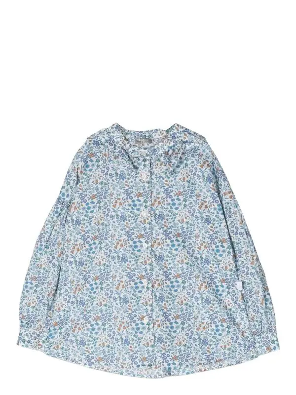IL GUFO Long Sleeve Shirt - Azure