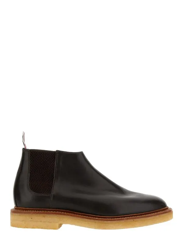 Thom Browne Chelsea Boot - Brown
