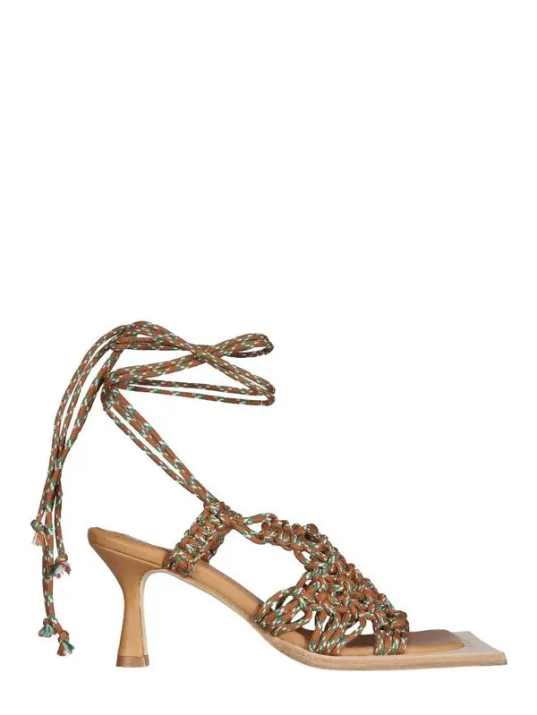 MIISTA Sundray Monte Carlo High Heel Sandals - Brown