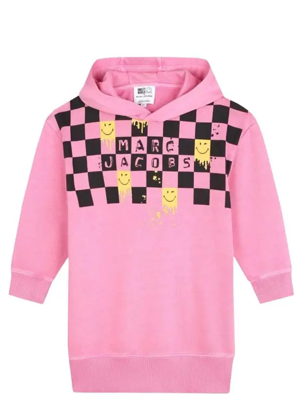 Marc Jacobs Hooded Dress - Fuchsia