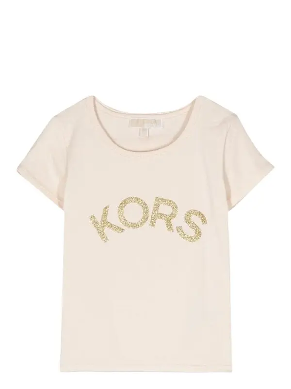 Michael Kors Logo T-shirt - Beige