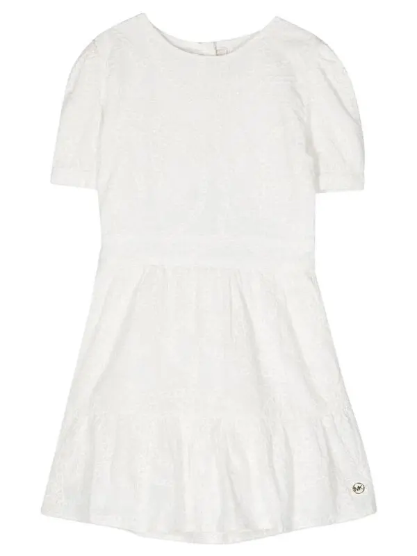 Michael Kors Short Sleeve Dress - White