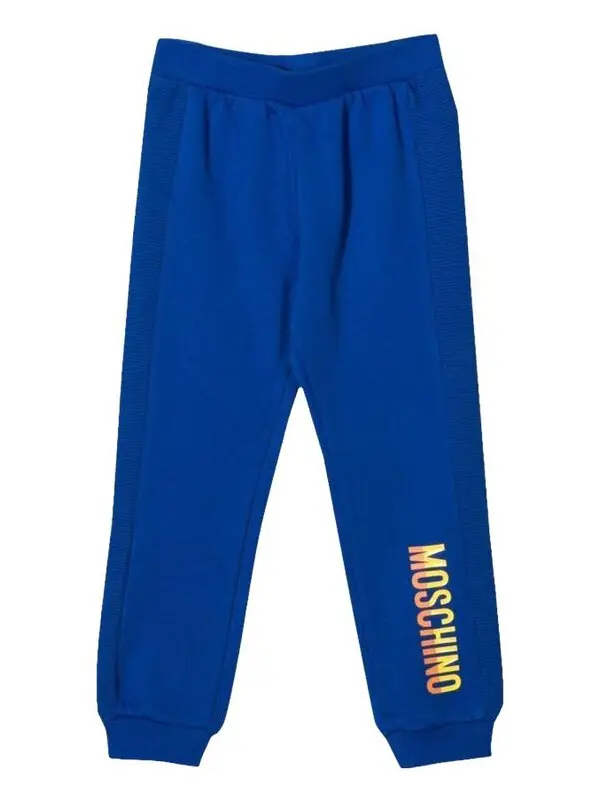 Moschino Logoed Pants - Blue