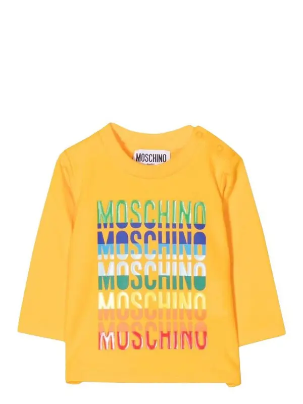Moschino Logo T-shirt - Yellow