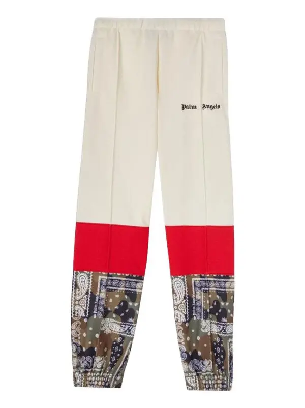 Palm Angels Camou Track Pant - White