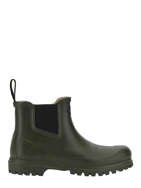 Superga Rubber Mid Boots - Green