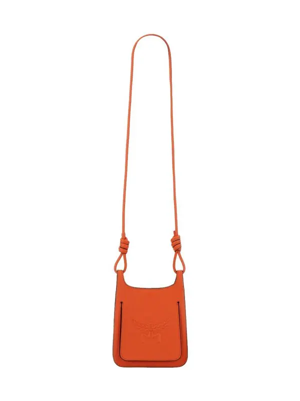 Mcm Hobo Bag Himmel - Orange