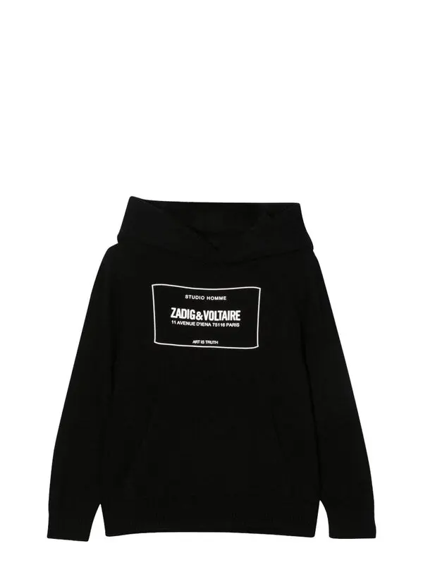 Zadig&Voltaire Hooded Pullover - Black