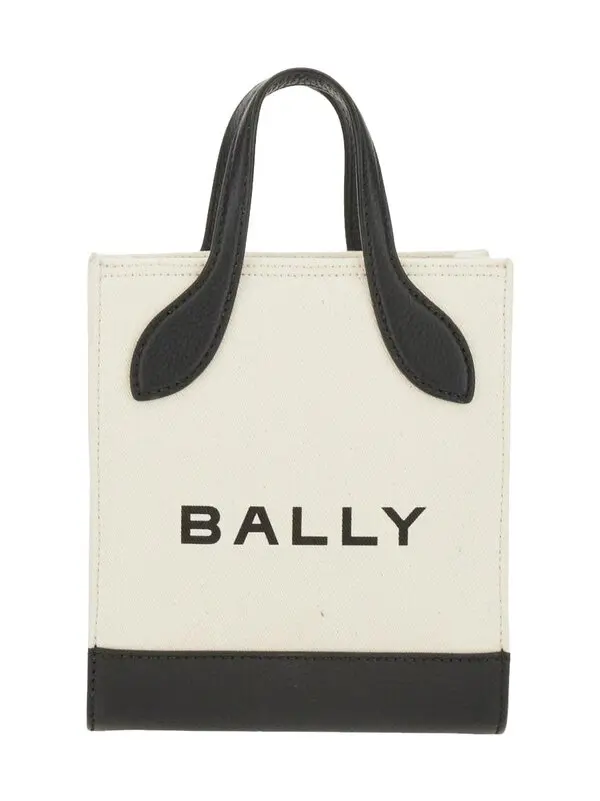Bally Tote Bag With Logo - Ivory