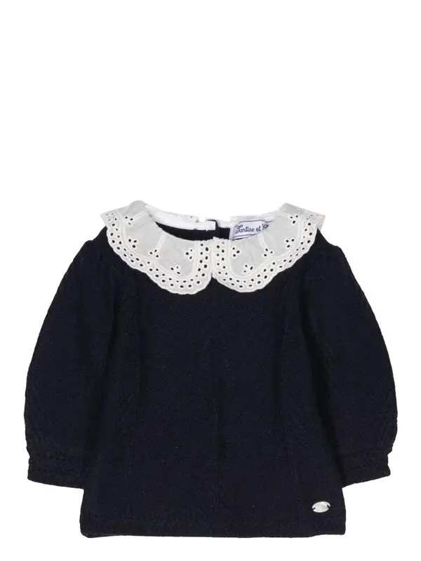 TARTINE ET CHOCOLAT Cardigan - Blue