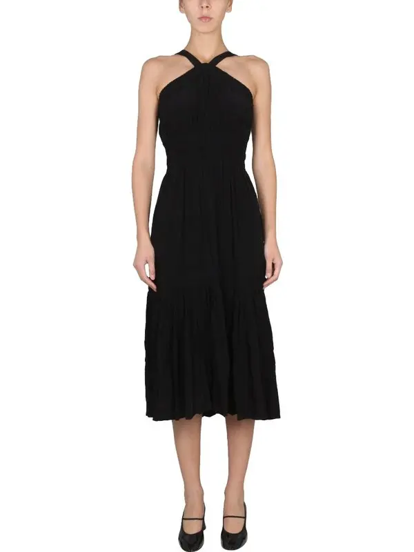 Proenza Schouler White Label Sleeveless Turtleneck Dress - Black