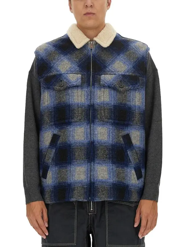 MARANT Kiran Regular Fit Jacket - Blue