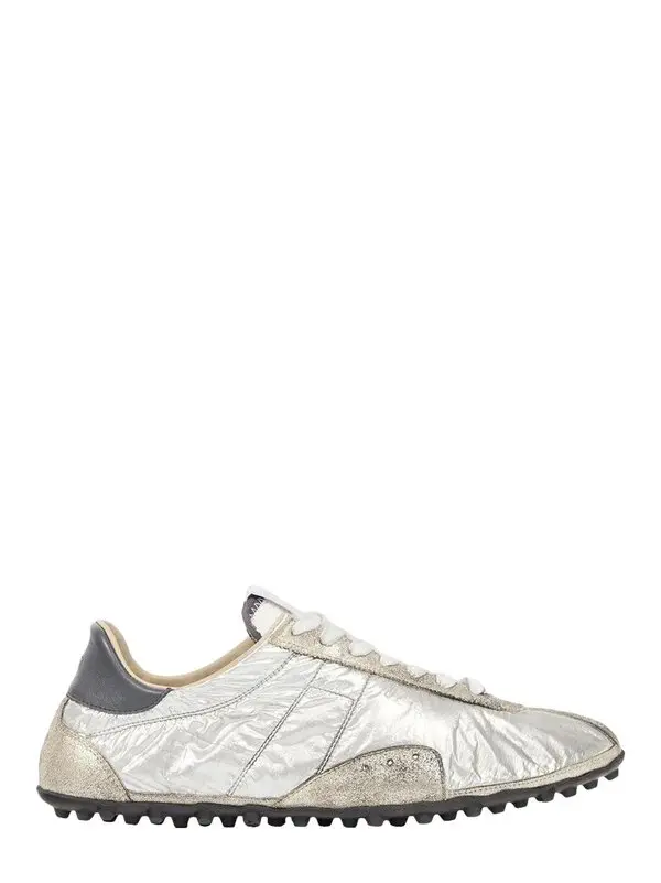 MAISON MARGIELA Sprinters Low Top Sneakers - Silver