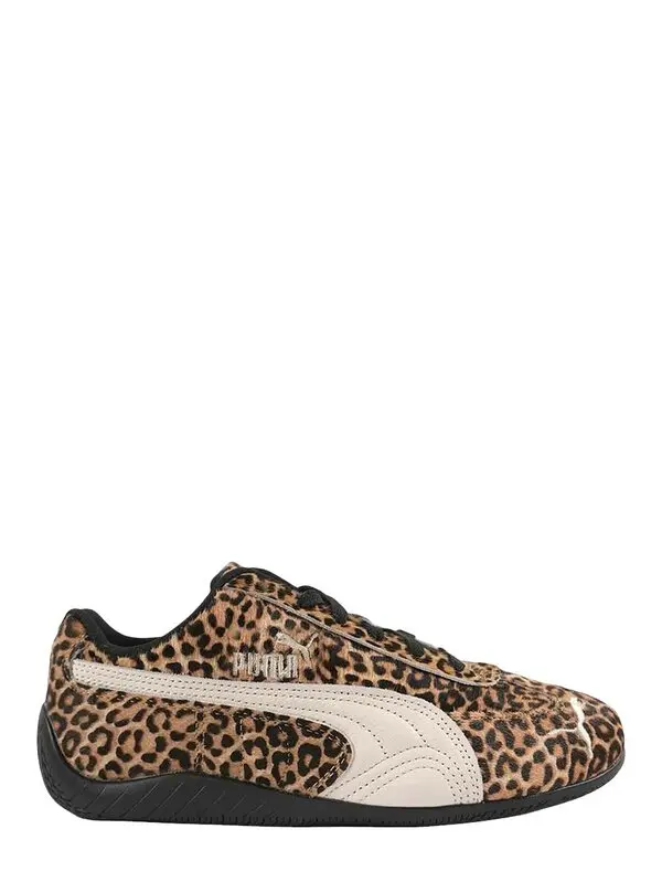 PUMA Speedcat Leopard Sneakers - Black
