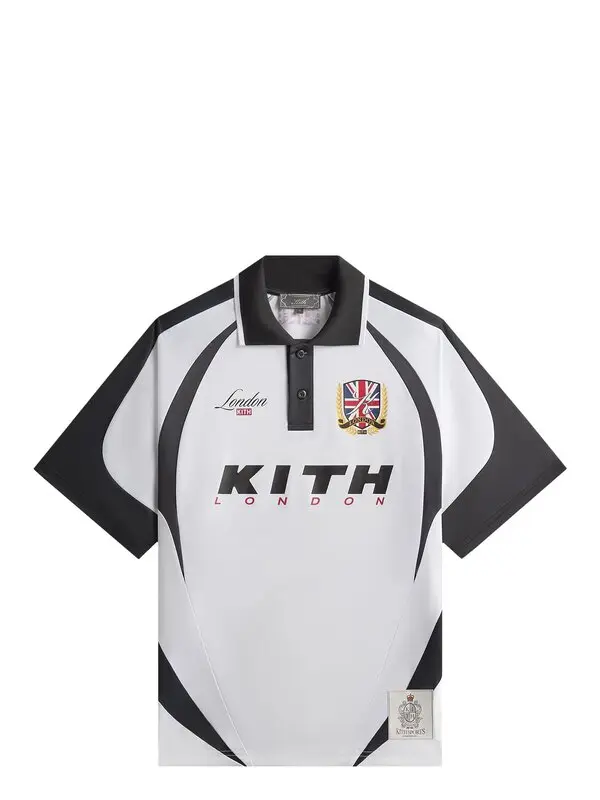 Kith London Polo Soccer Jersey - White