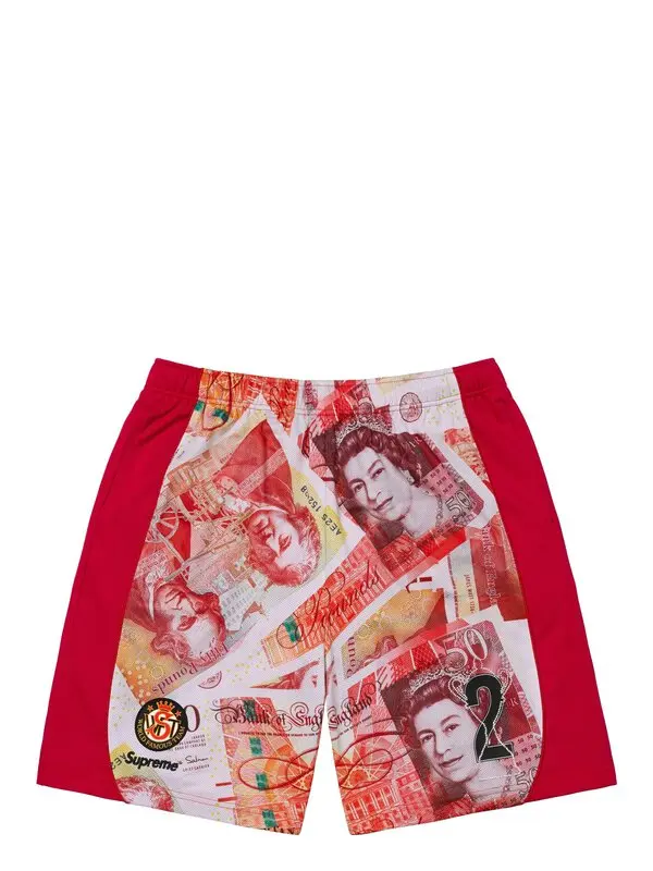 Supreme Pounds Soccer Short - Red