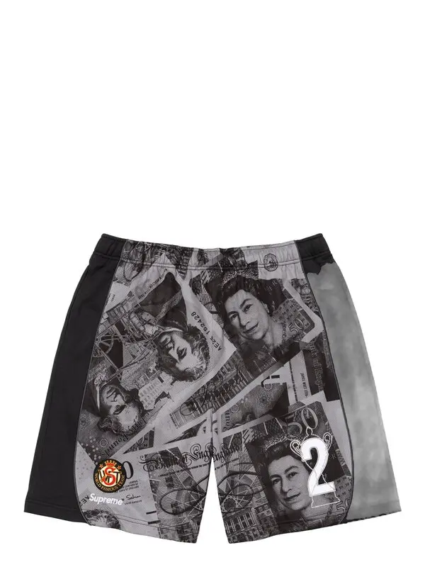 Supreme Pounds Soccer Short - Black