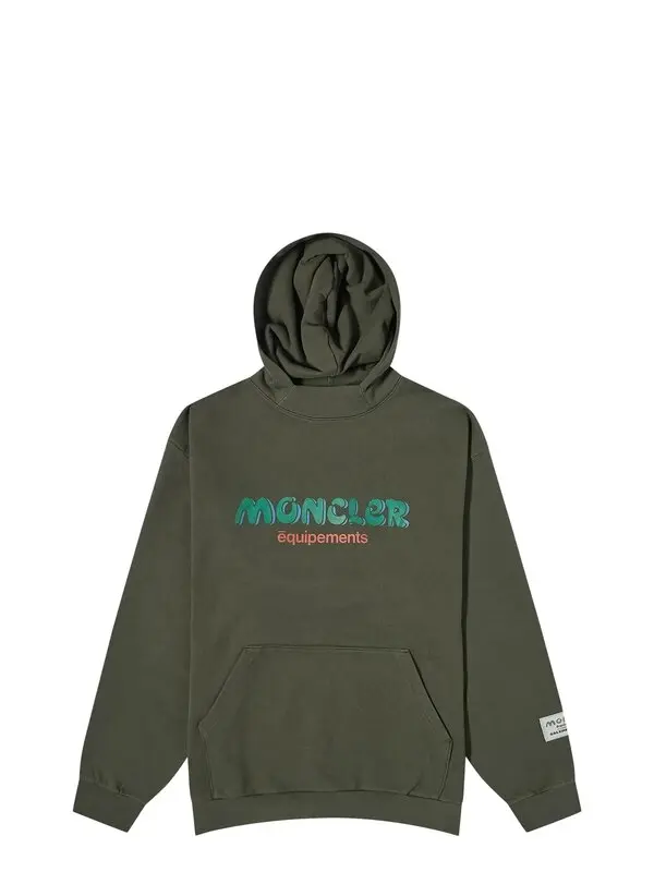 Moncler X Salehe Bembury Popover Hoodie - Green