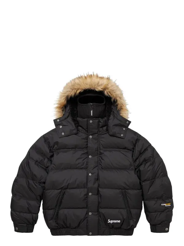 Supreme Facemask 700-fill Down Puffer Jacket - Black