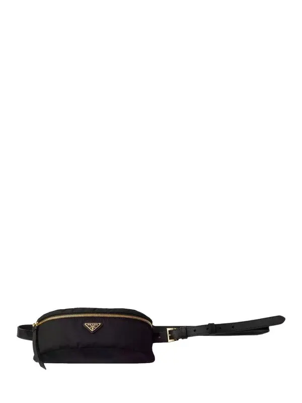 Prada Logo-detail Belt Bag - Black