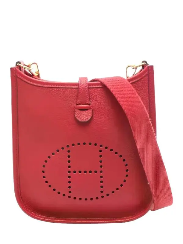 Hermès 2019 Tpm Evelyne Shoulder Bag - Red