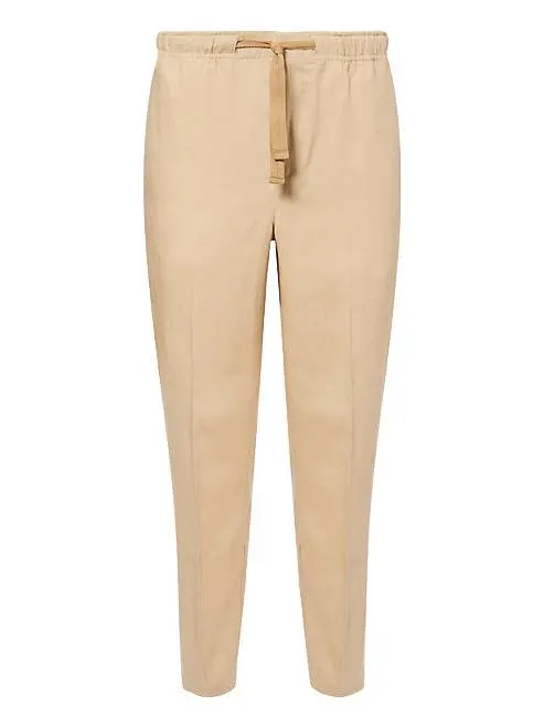 Orlebar Brown Relaxed-fit Linen Trousers - Biscuit