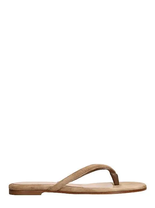 GIANVITO ROSSI Calypso Suede Sandals - Camel