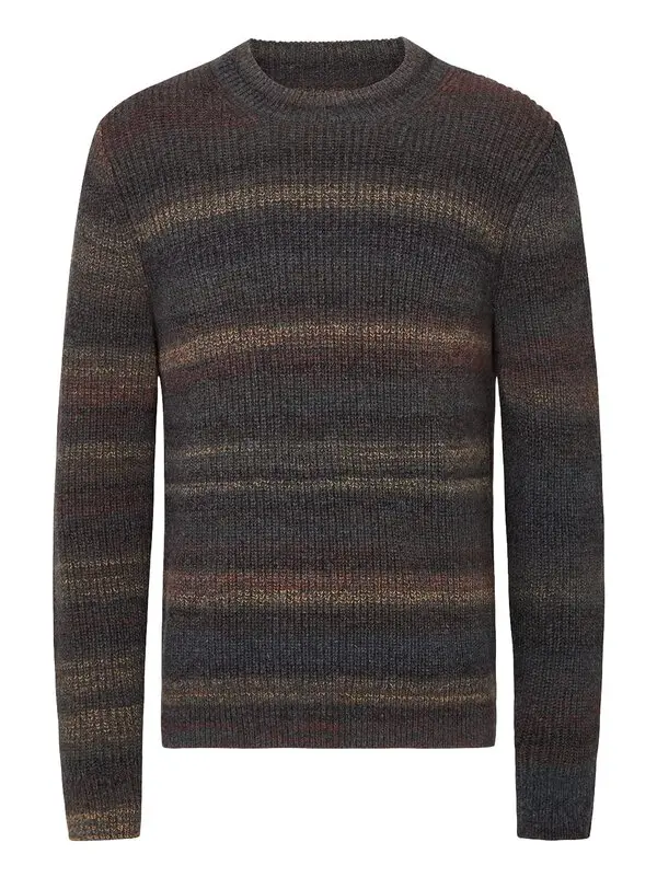 Vince Space-dye Shaker Wool-blend Crewneck Sweater - 001hbc-h B