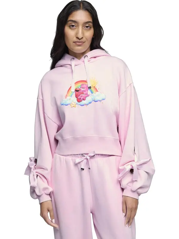 PUMA X Care Bears X Sesame Street Relaxed Fleece Hoodie - Pink