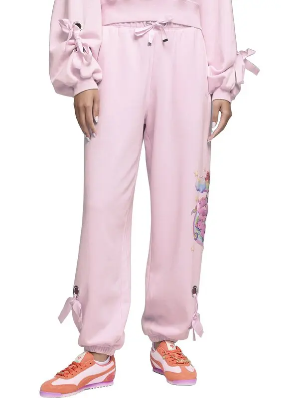 PUMA X Care Bears X Sesame Street Relaxed Fleece Pants - Pink